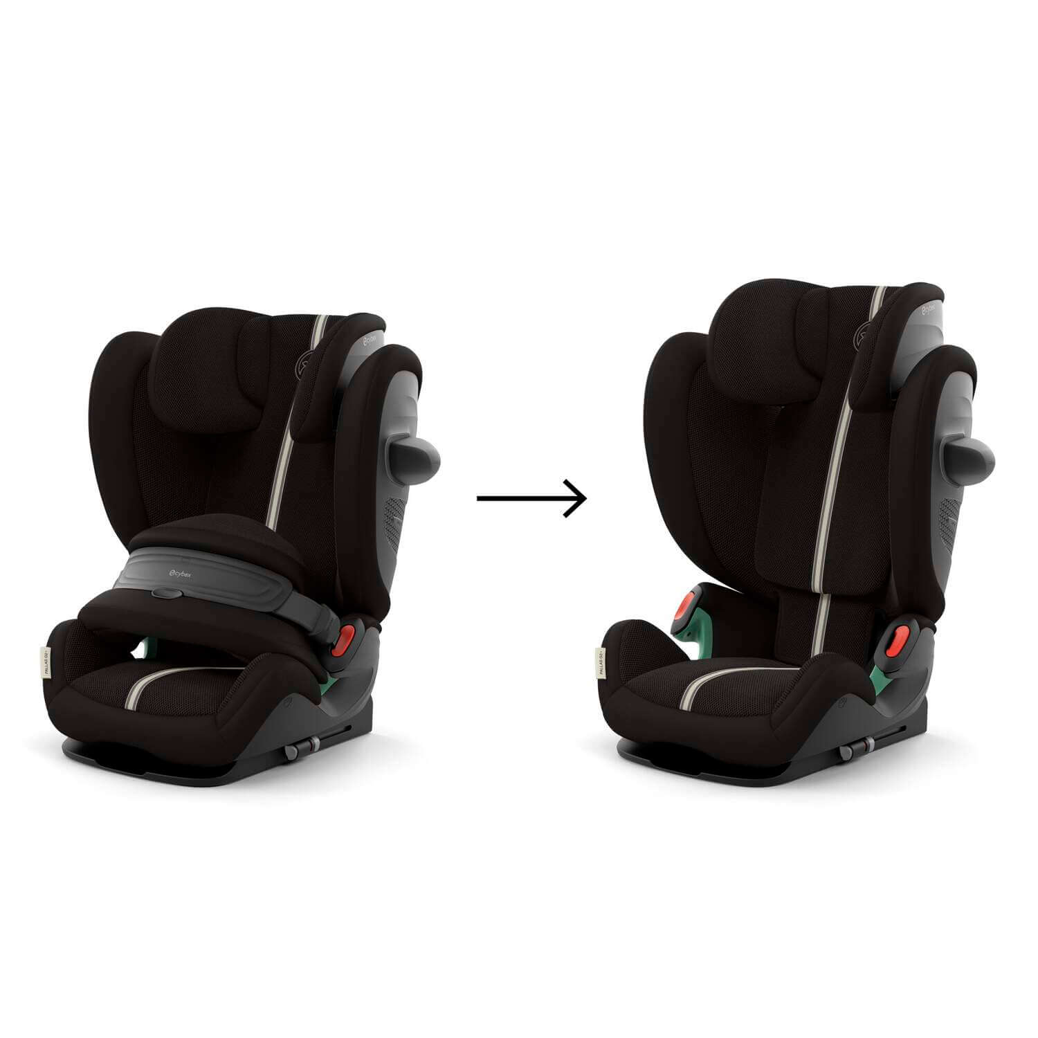 CYBEX Pallas G2 I-Size Plus Car Seat - Moon Black – Bambinista