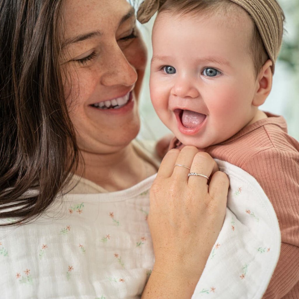 ADEN+ANAIS Essentials Muslin Baby Burpy Bib - Blushing Bunnies – Bambinista