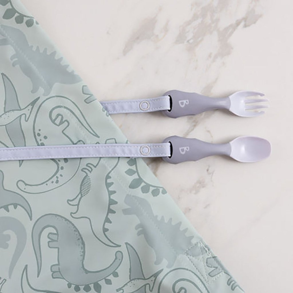 BIBADO Handi Attachable Baby Cutlery - Mist Two Pack – Bambinista