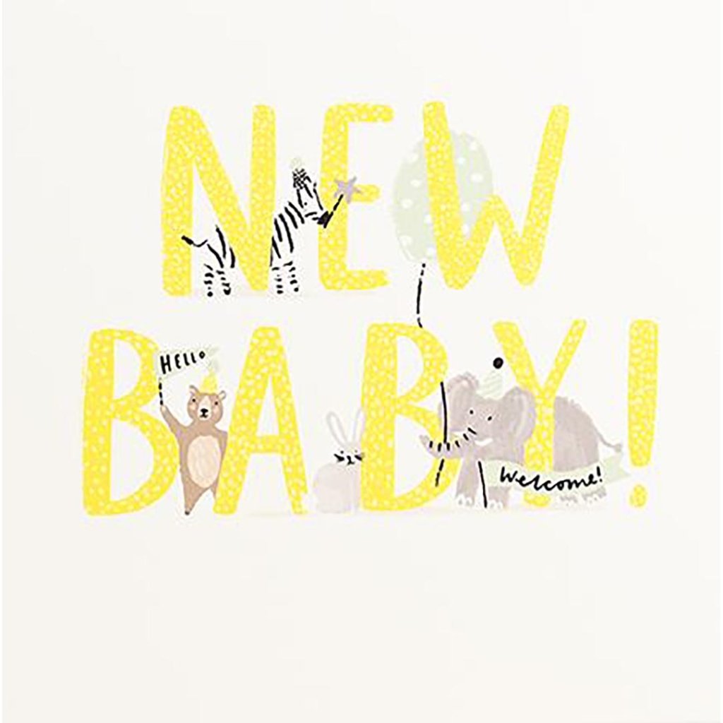 PAPERLINK NEW BABY GENERAL Birth Congrats Card – Bambinista